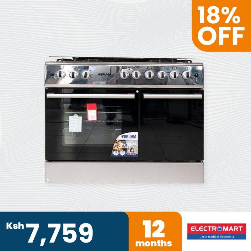 Bruhm 4 Gas + 2 Electric Standing Cooker - Aspira