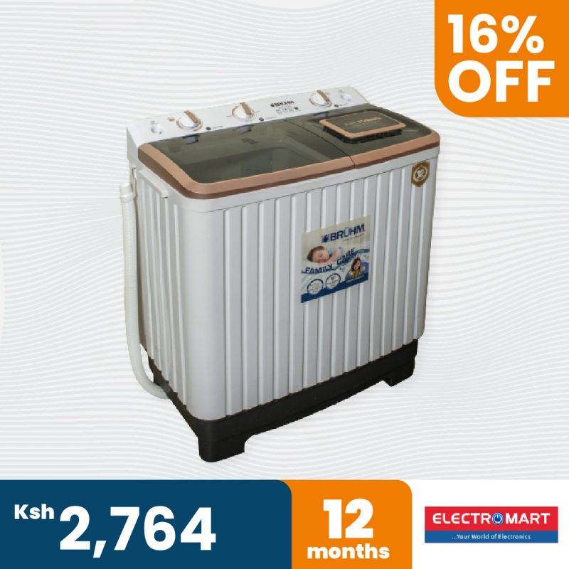 Bruhm 7Kg Washing Machine, 7Kg - Aspira